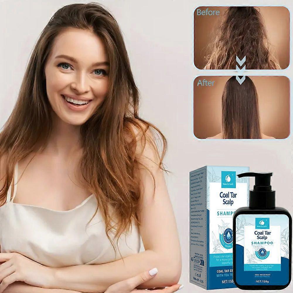 Coal Tar Scalp Shampoo Antidandruff Shampoo, Coal Tar Extract Scalp Relief Shampoo for ...
