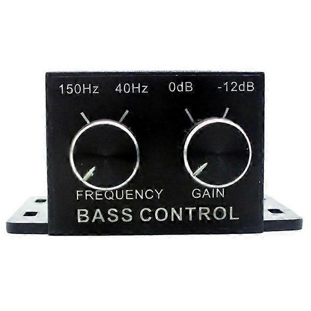 New Bass Subwoofer Equalizer Crossover Controller 4 RCA Adjust Line ...
