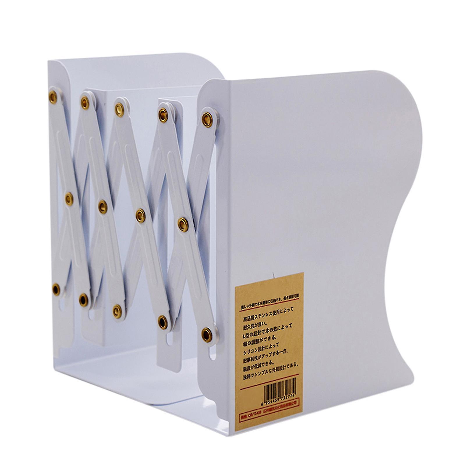 Retractable Bookends For Shelves Book Support Stand Adjustable ...