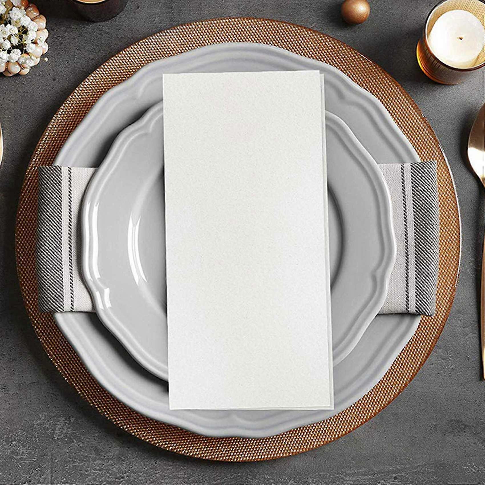 Linen Feel Guest Towels Disposable Cloth Like Paper Hand Napkins Soft ...