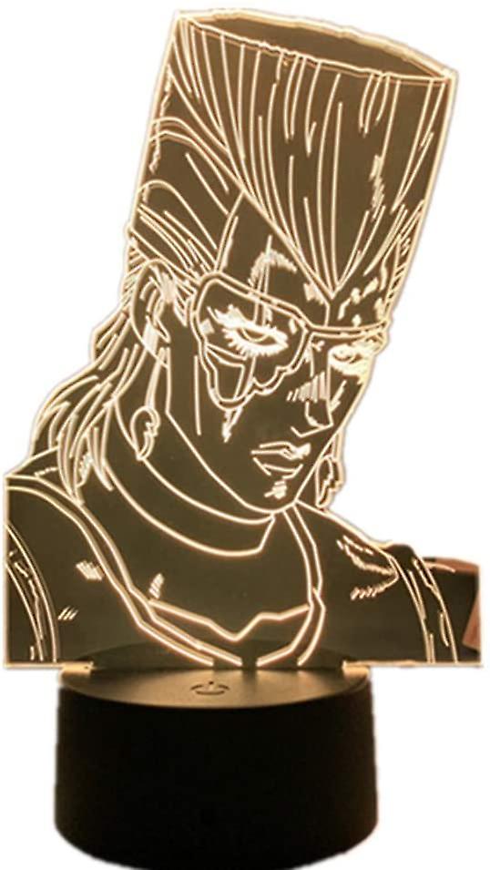 Veeki Acrylic 7/16 Color Remote Control Touch Switch Jojo Bizarre ...