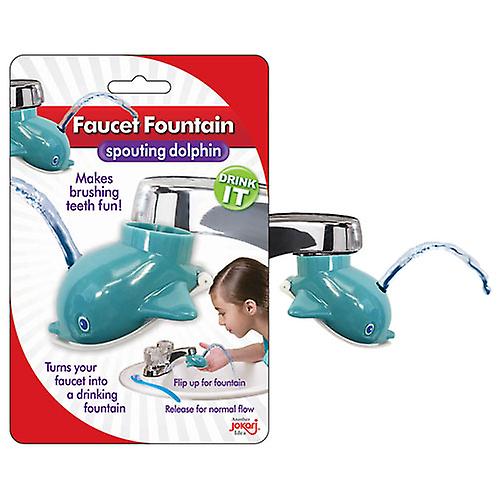 Jokari Adorable Cute Dolphin Faucet Fountain Blue/White One Step ...