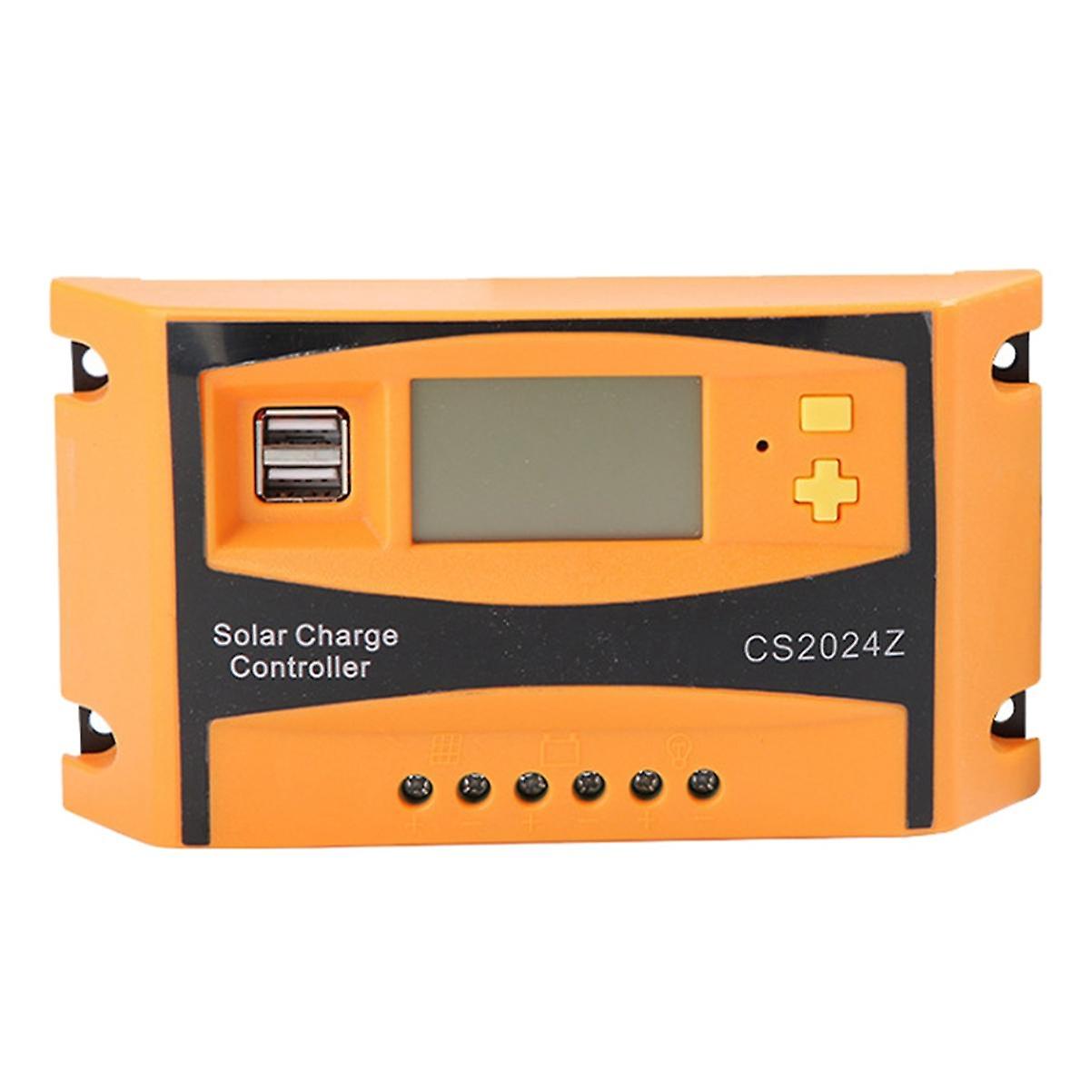 Solar Charge Controller LCD PV Multifunctional Convenient Portable Practical and Useful Solar ...
