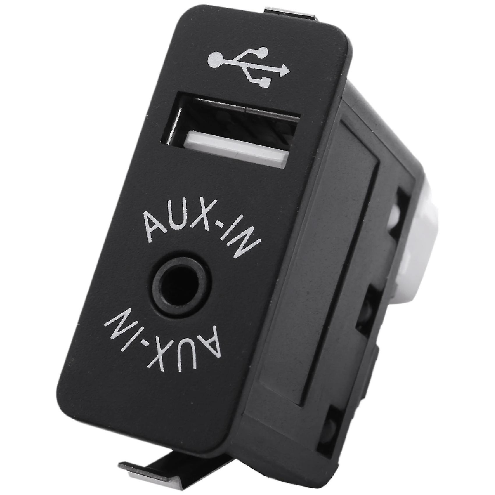 Car Aux Usb Port 12 Pin Bluetooth Interface Switch Panel Music Adapter ...