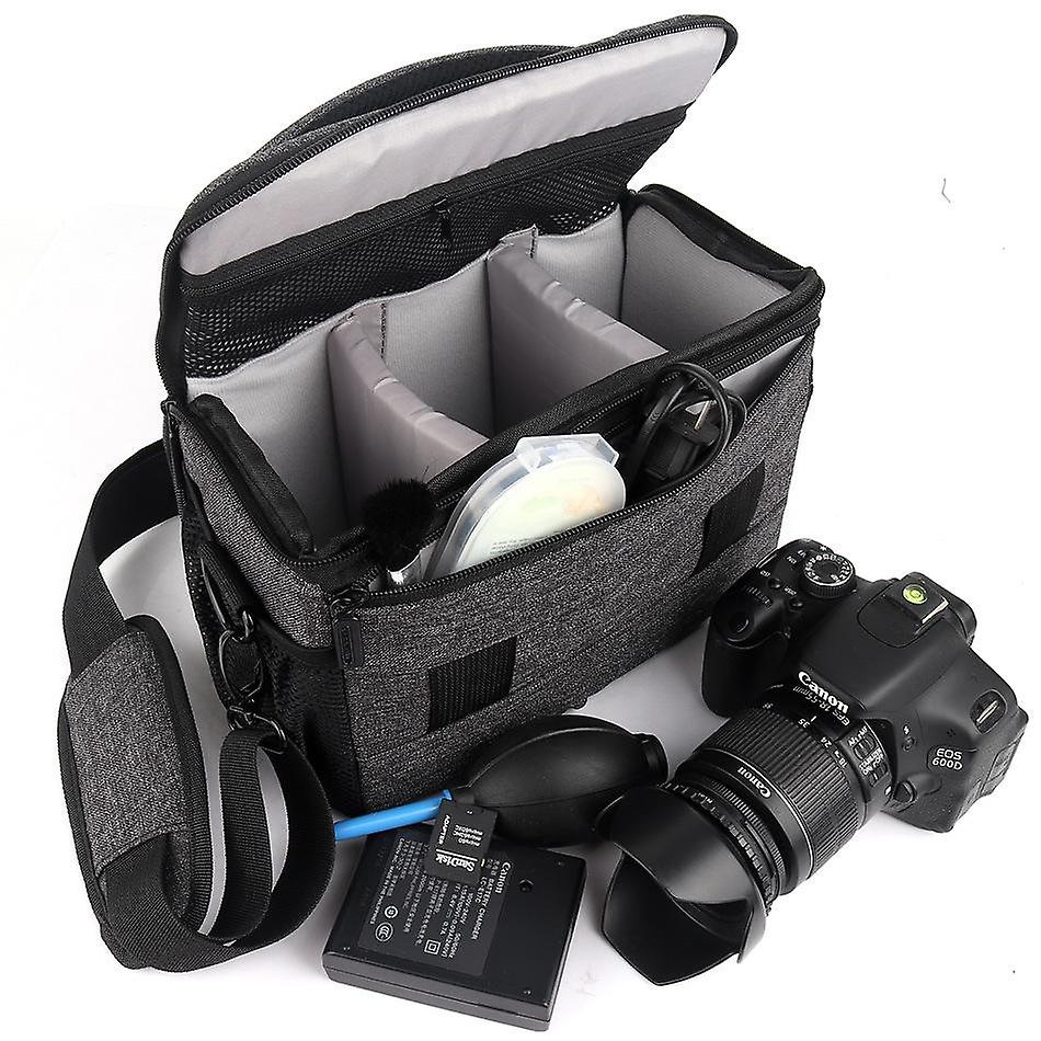 Outdoor Waterproof Camera Bag Professional Shoulder Bag For Canon Nikon ...