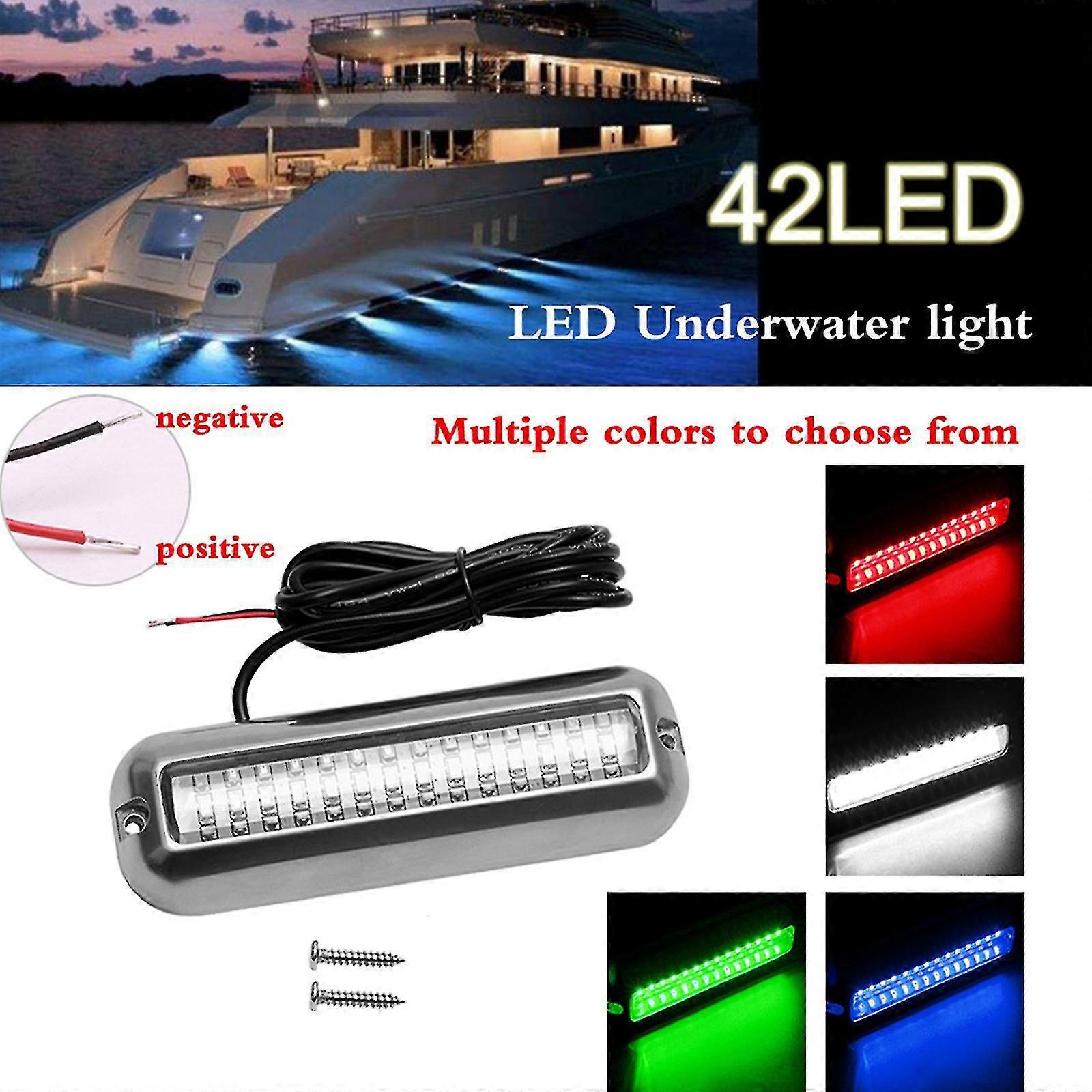 Led Marine Light Ip68 Waterproof Boat Transom Light 42 Leds Yacht ...