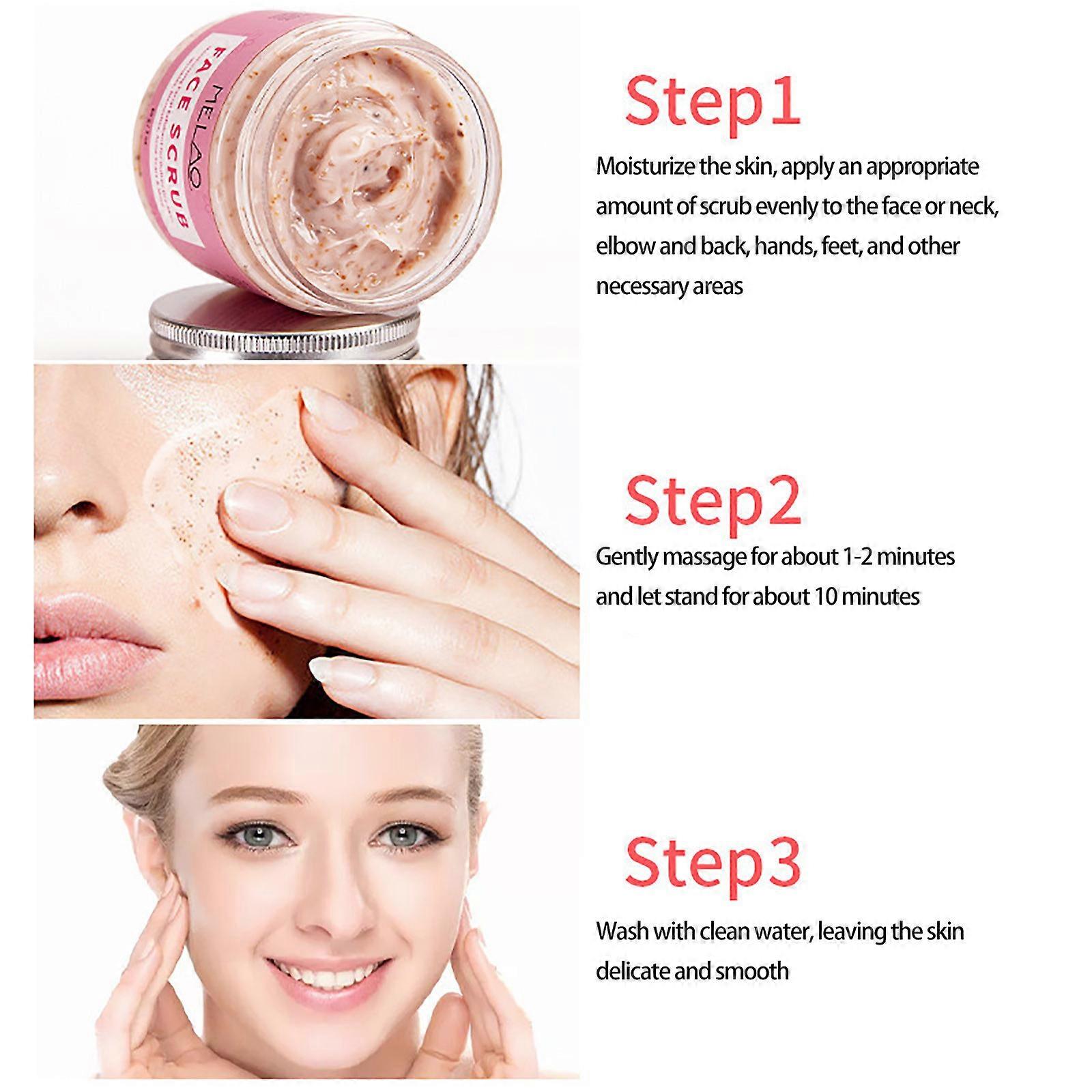 Scrubs Facial And Body Cleansing, Moisturizing, Moisturizing, And ...