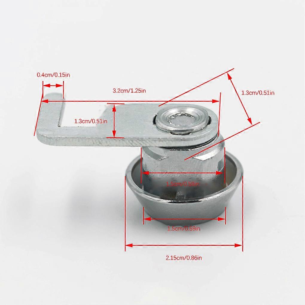 Mini Cam Lock with Quick Clip For Cash Tray Box POS Drawer Lock Money ...