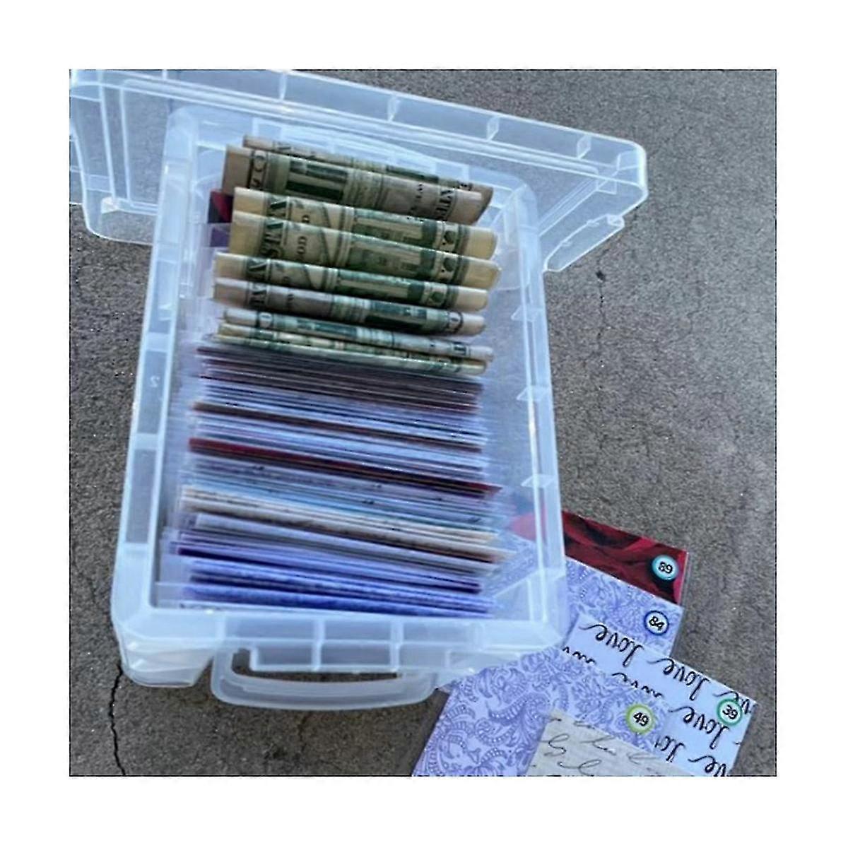 100 Envelope Challenge Box Set Easy and Fun Way to Save 10,000, 100 ...