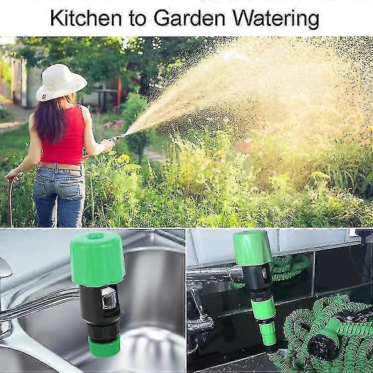 Faucet Hose, Universal Tap Garden Hose Pipe Connector Kitchen Faucet ...