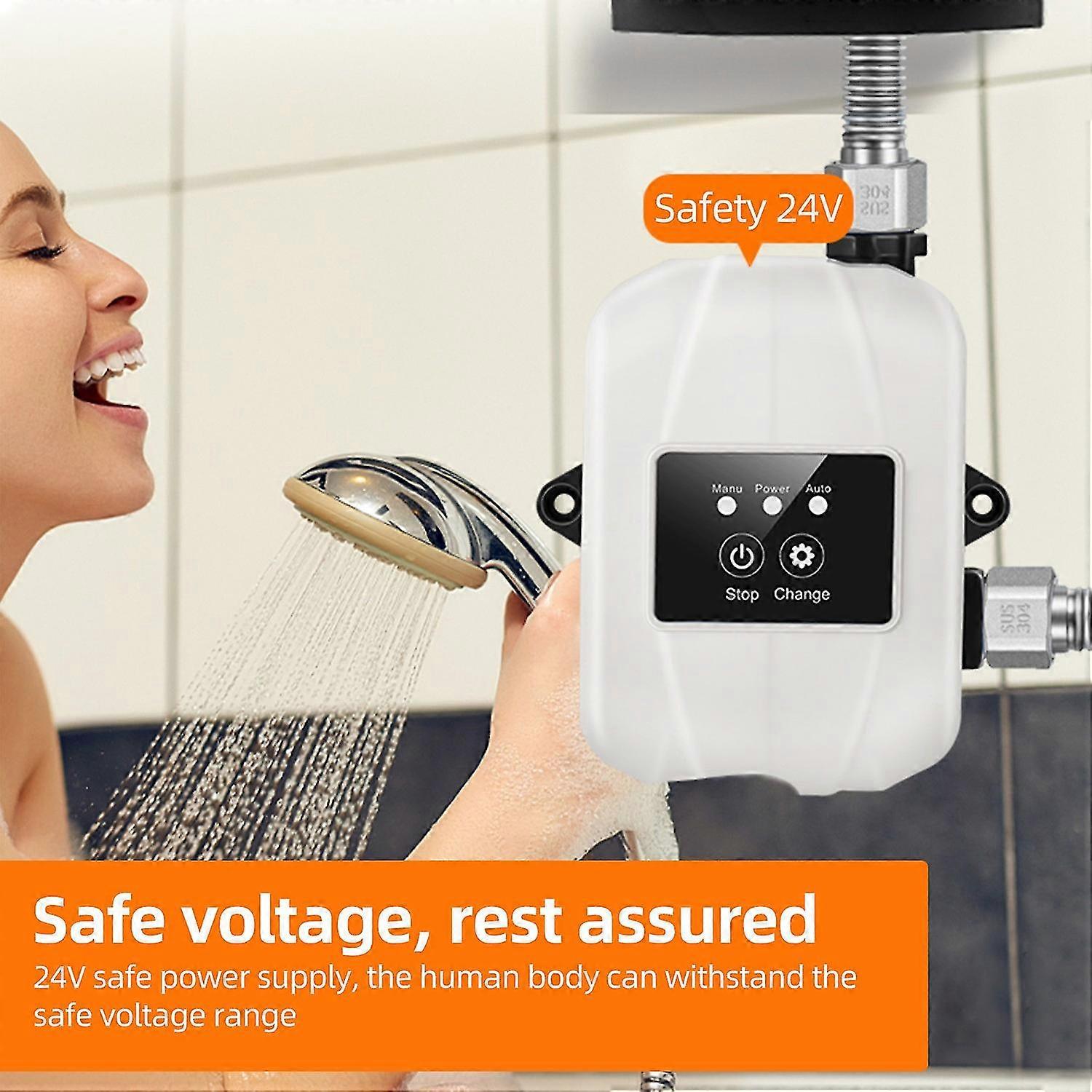 Water Pressure Booster Pump for Home 24V Automatic Shower Water ...