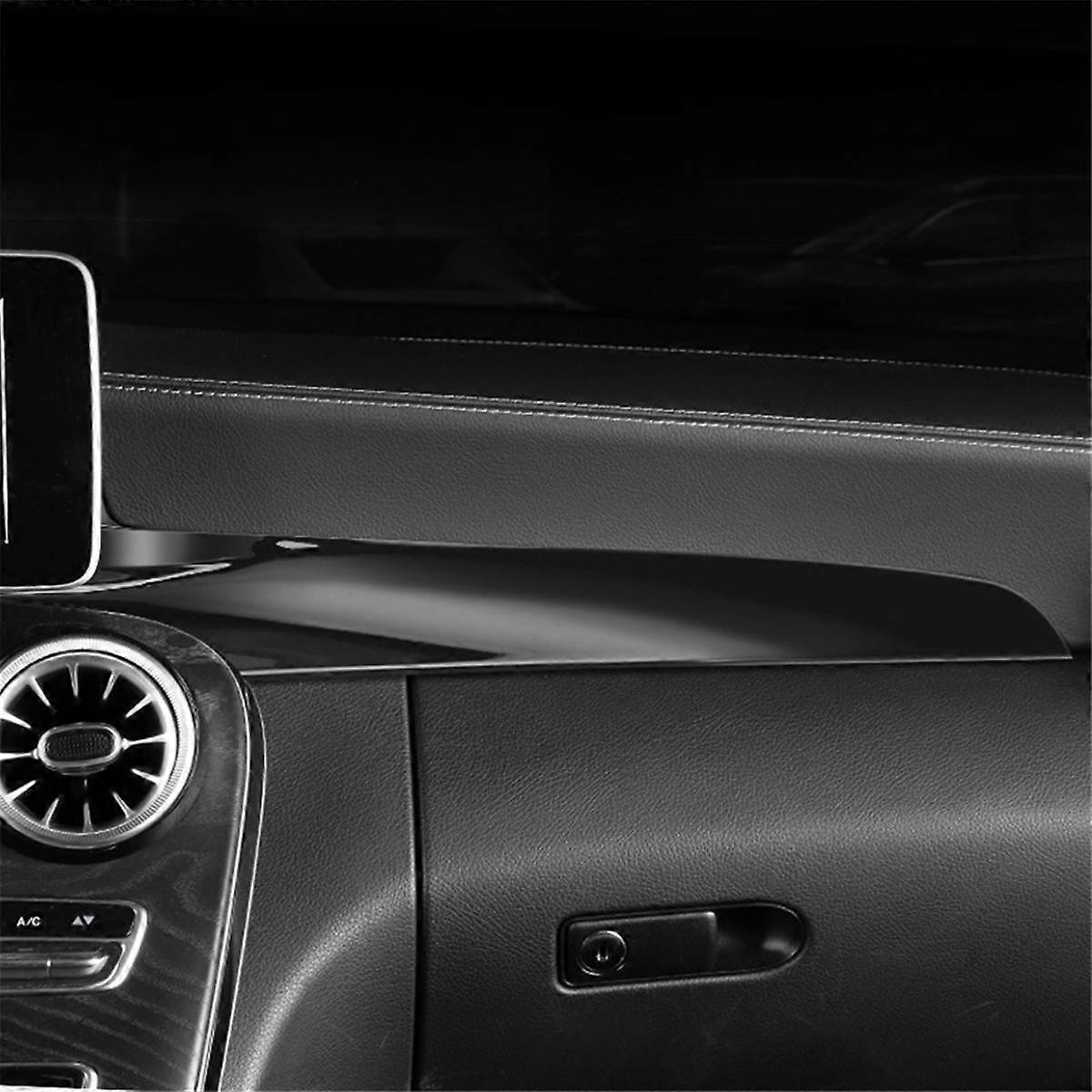 Car Center Control Panel Dashboard Strips Trim for C-Class W205 C180 ...