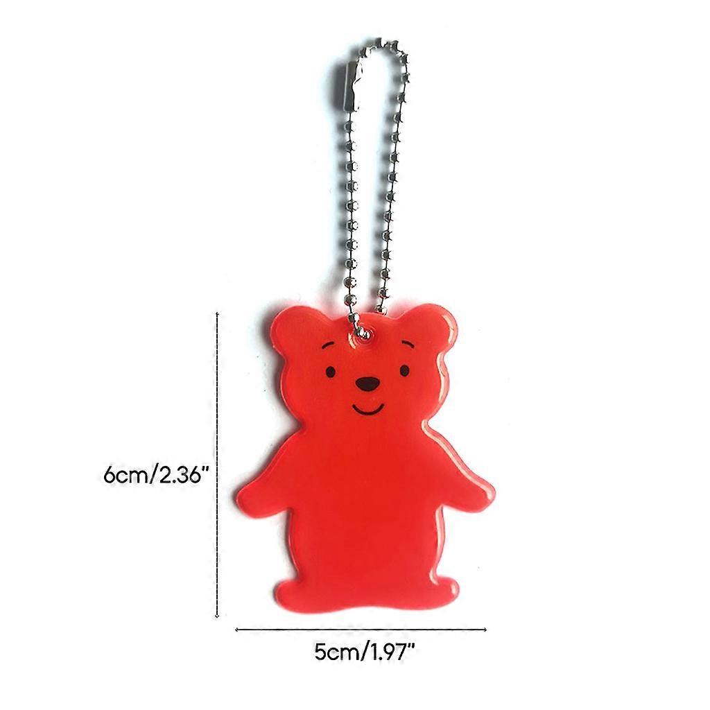 Safe Reflective Keychain For Bag Backpack Pendant Bear Ornaments ...