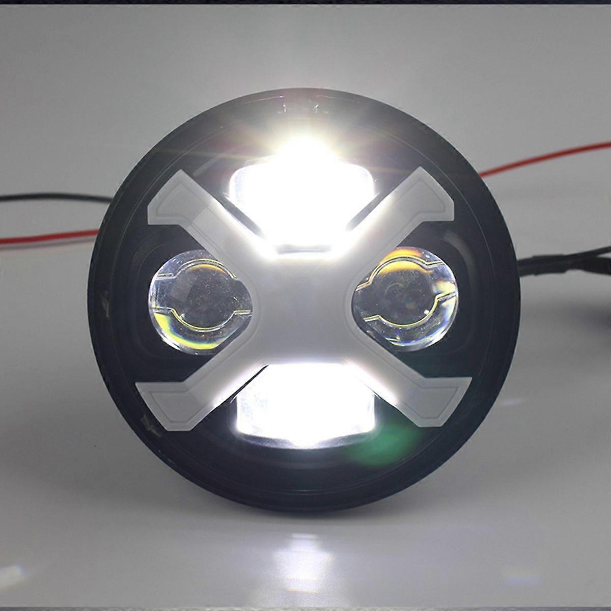 Motorcycle 5.75 Inch Round Led Headlight 40W 5-3/4Inch Headlight for ...