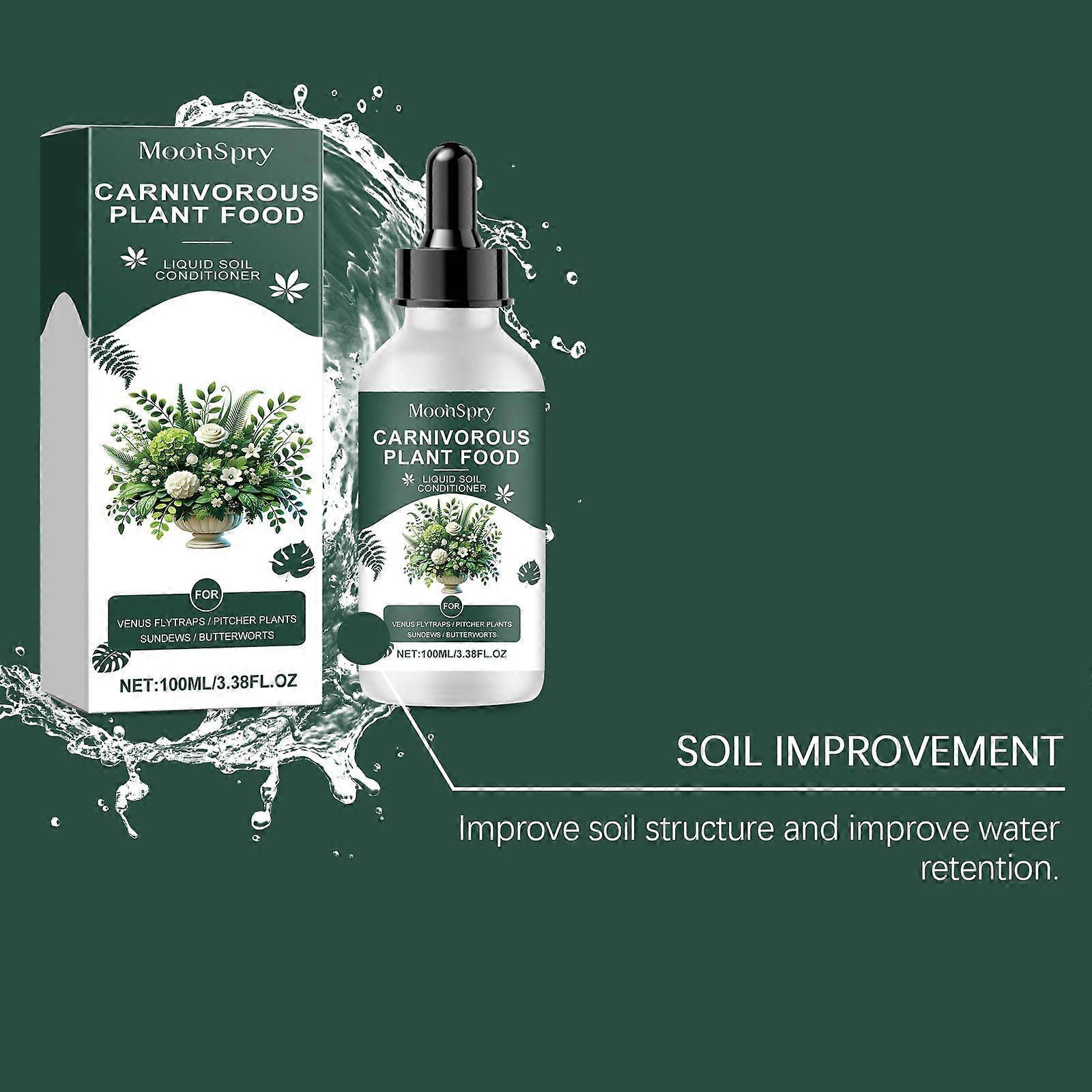 Moonspry Tropical Plant Growth Supplement Drops Improve Soil Supplement ...