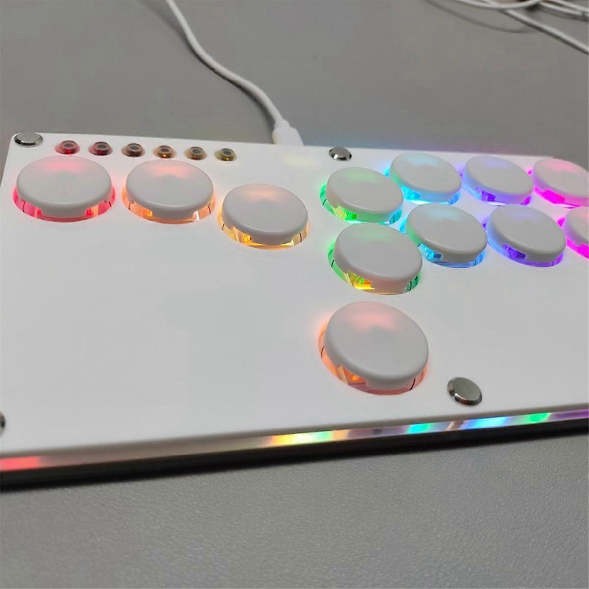 Flatbox Hitbox Arcade Fighting Game Encoder Controller Xinput/Dinput ...