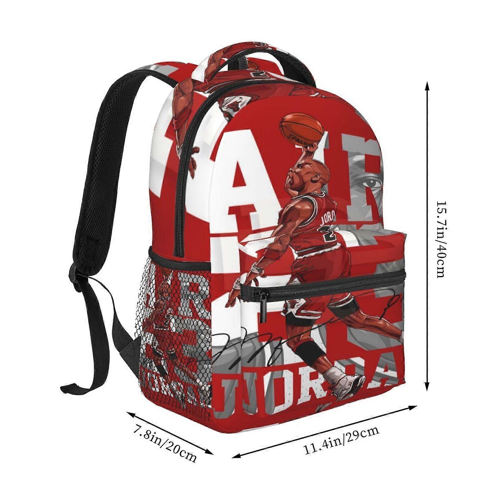 t48 Michael Jordan Backpack for Travel and Outdoor, Durable Rucksack ...