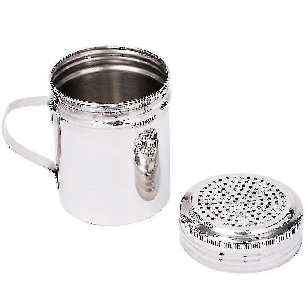 10-ounce Stainless Steel Dredge Shaker With Handle Commercial Grade ...