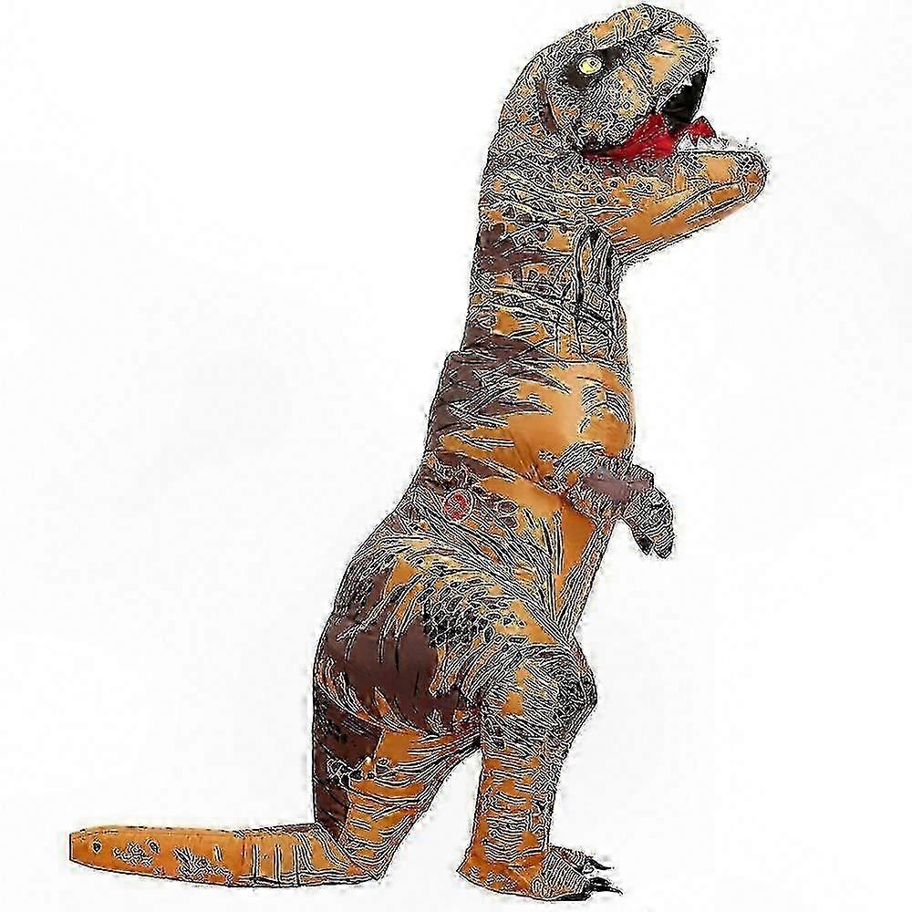 Inflatable T-Rex Dinosaur Costume for Adults & Kids, Halloween ...