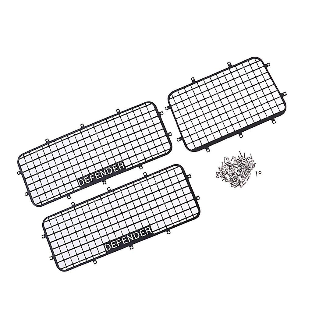 RC Window Protective Mesh Net Defender for 1/10 TRX-4 Crawler Black ...