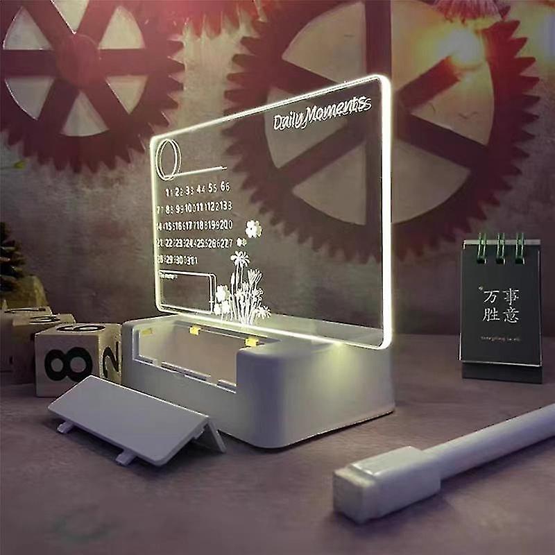 Note Board Creative Led Night Light Usb Message Board Holiday Light ...