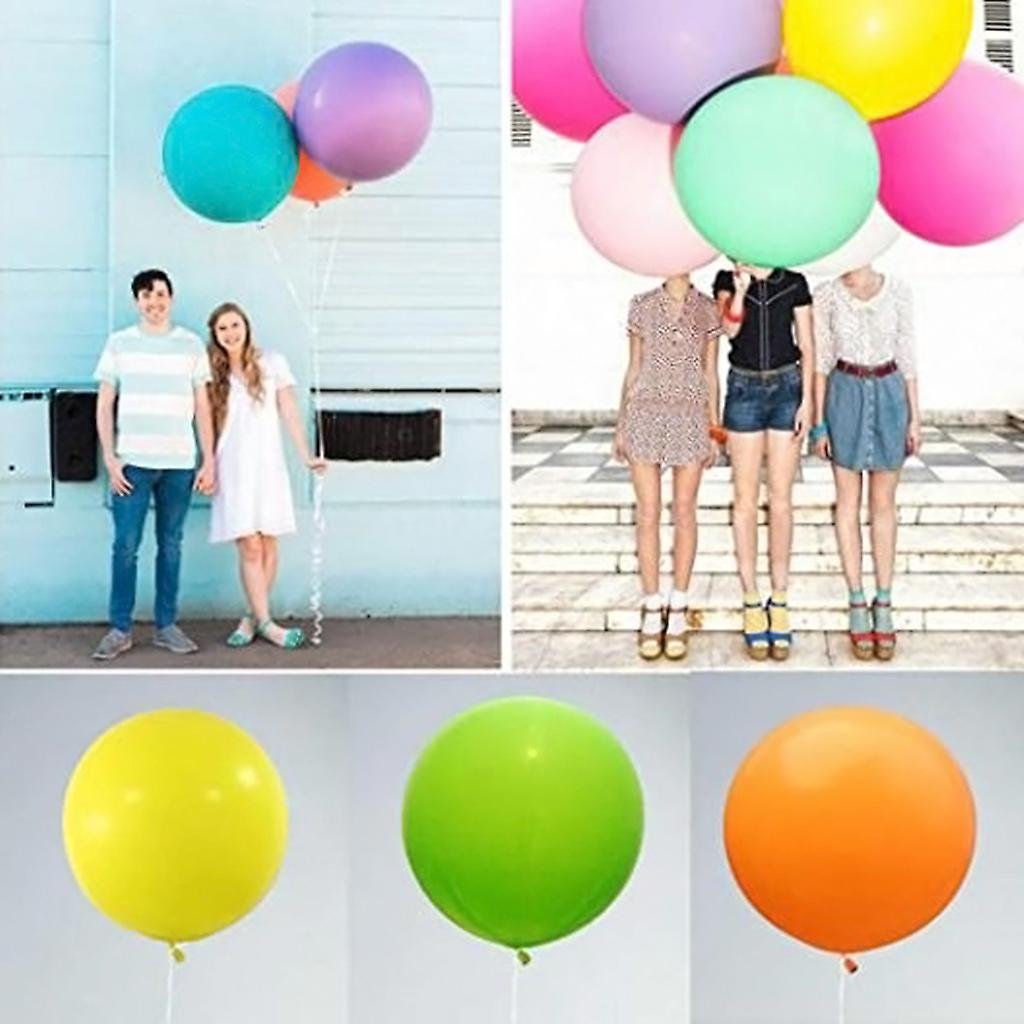 10pcs 36 Inch for Giant Balloon Round Inflable Latex Jumbo Thick ...