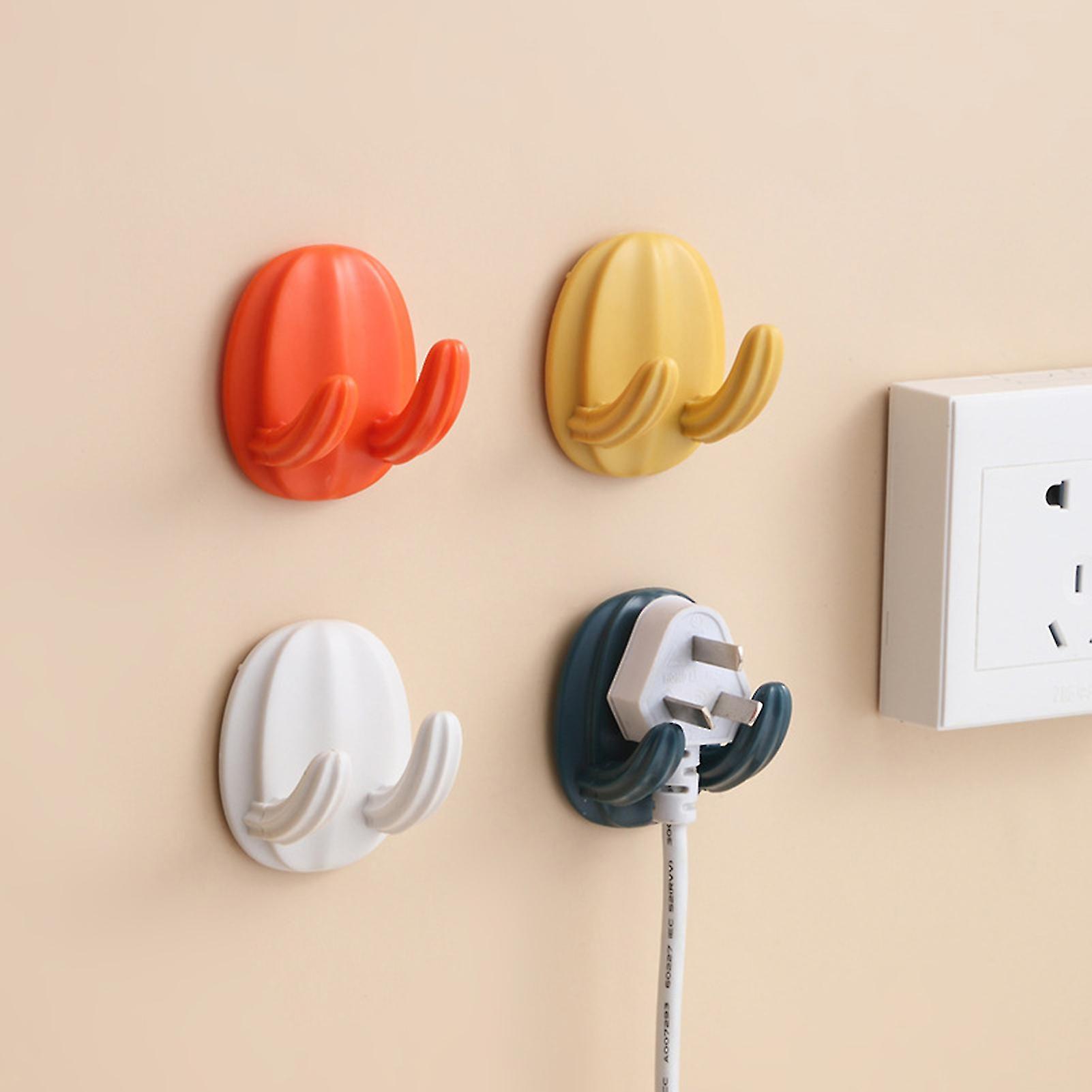 Adhesive Wall Hook Holder No Drilling Bathroom Hook For Home Office ...