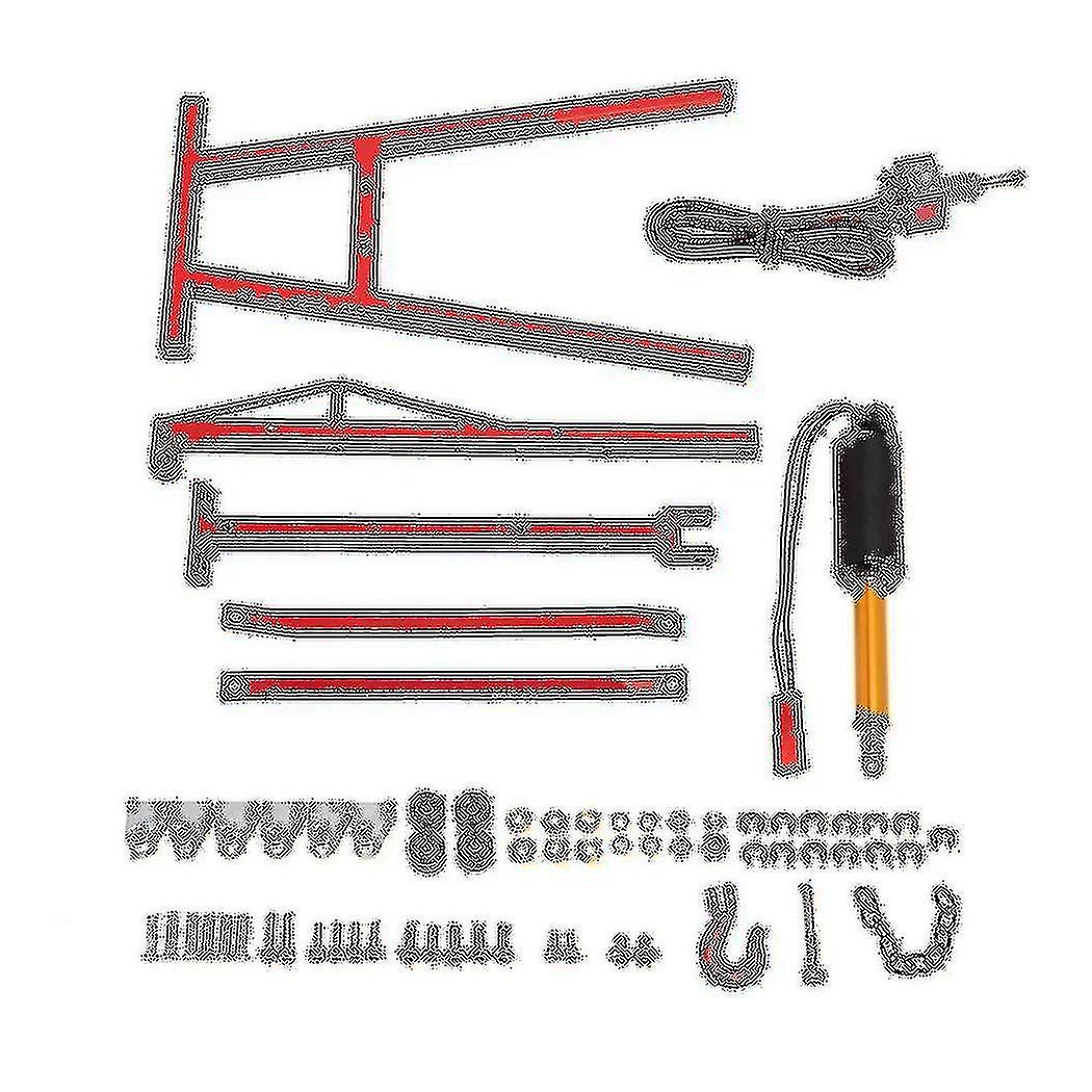 Metal Electric Crane Engine Maintenance Bracket Engine Stand Jack For 1 ...