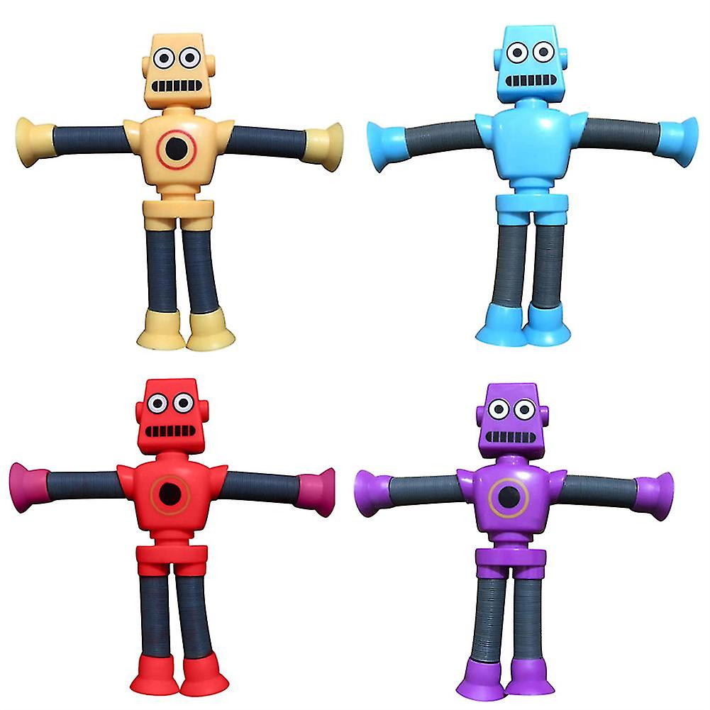 Telescopic Suction Cup Robot Toy Kids Suction Toys Sensory Toys ...