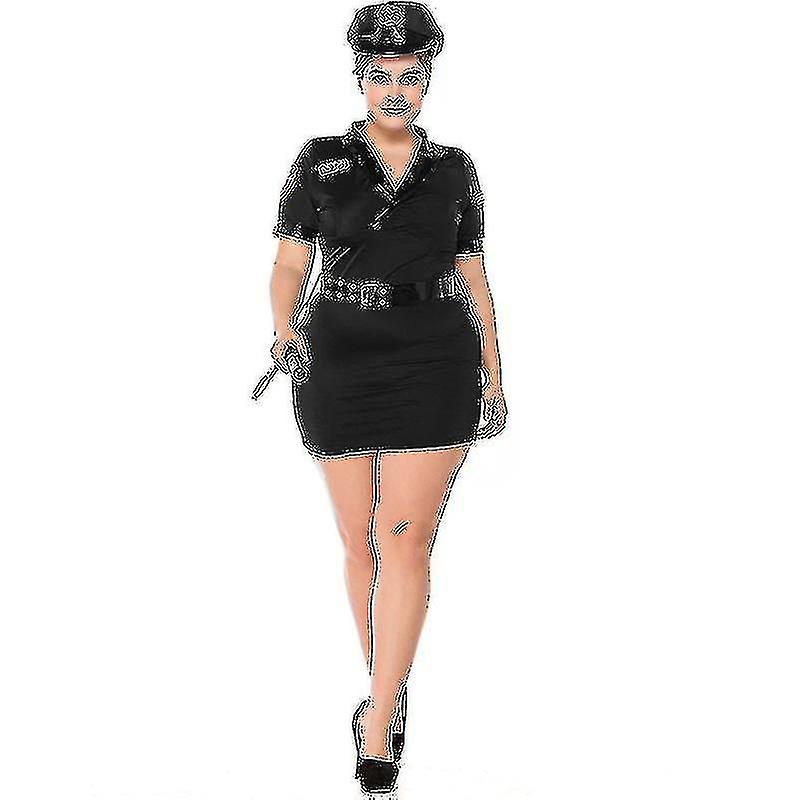 2022 Female Police Uniform Temptation Cosplay Police Uniform Party ...