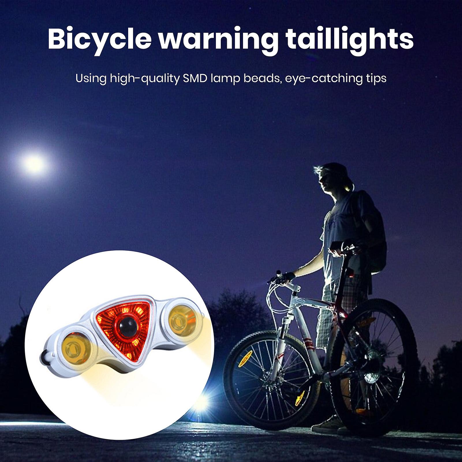 Ultra-Bright Bicycle Tail Light Rechargeable Waterproof Bike Rear Light ...