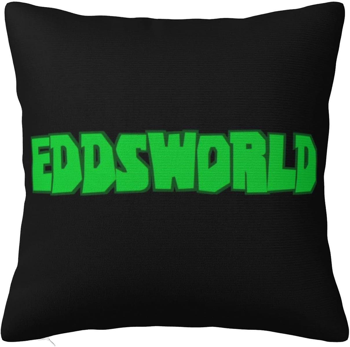 Anime Manga Eddsworld Logo Pillow Covers Decorative Throw Pillow Cases ...