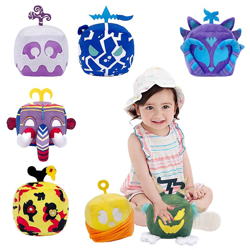 Cartoon Box Plush Toy Game Inspired Fox Dragon Earthquake Magma Plushie ...