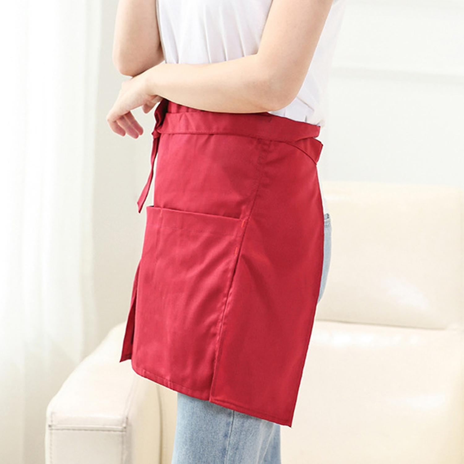 BoSaiD Short Half Apron Creative Fashion Soft Pub Apron with Front ...