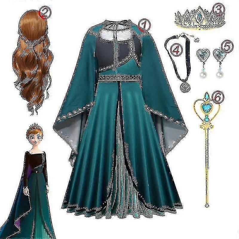 Girls" Frozen Princess Dress: Sequined Mesh Ball Gown For As Elsa Or ...