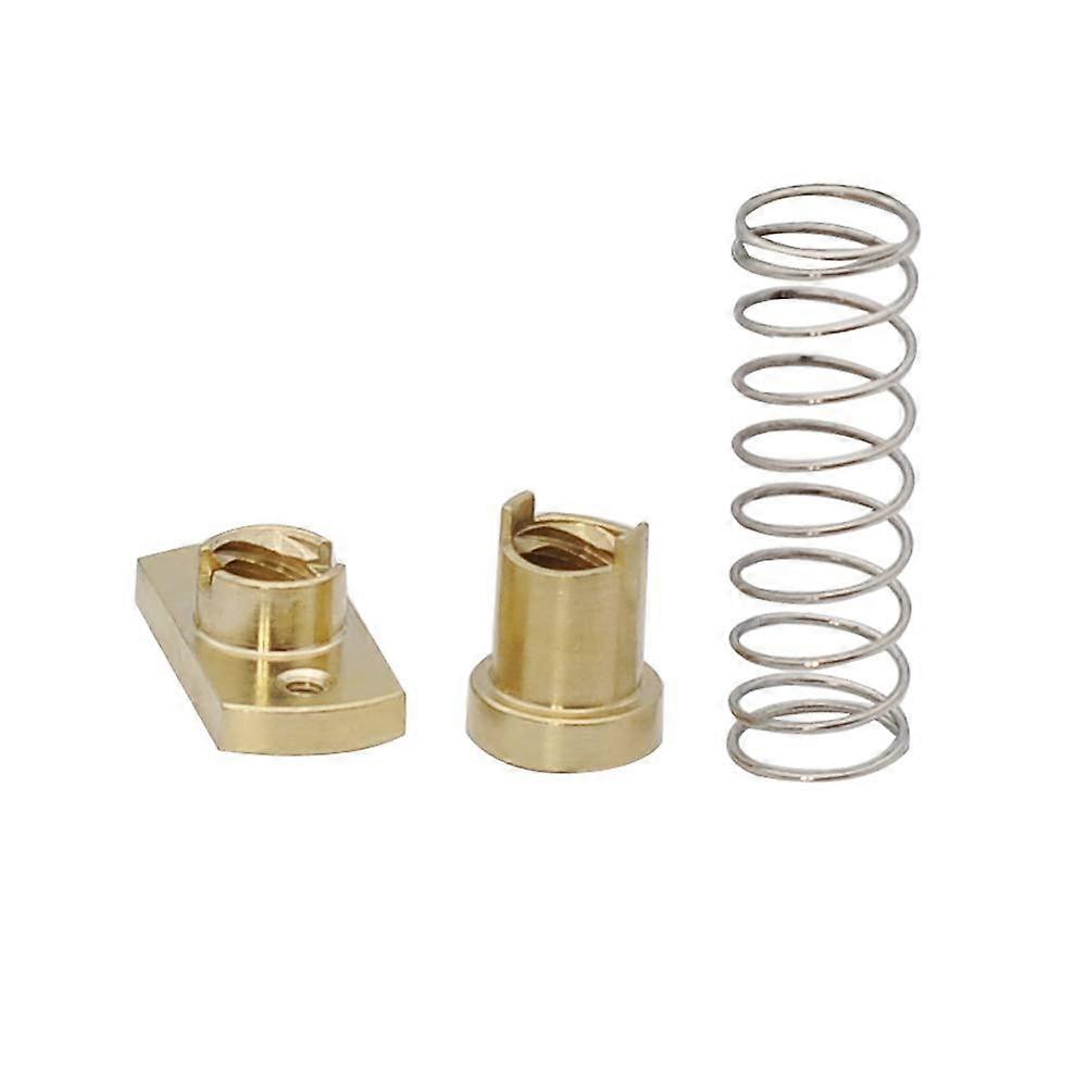 Pack CR10 Z Axis T8 Anti-Backlash Brass Spring Loaded Nuts to Eliminate ...