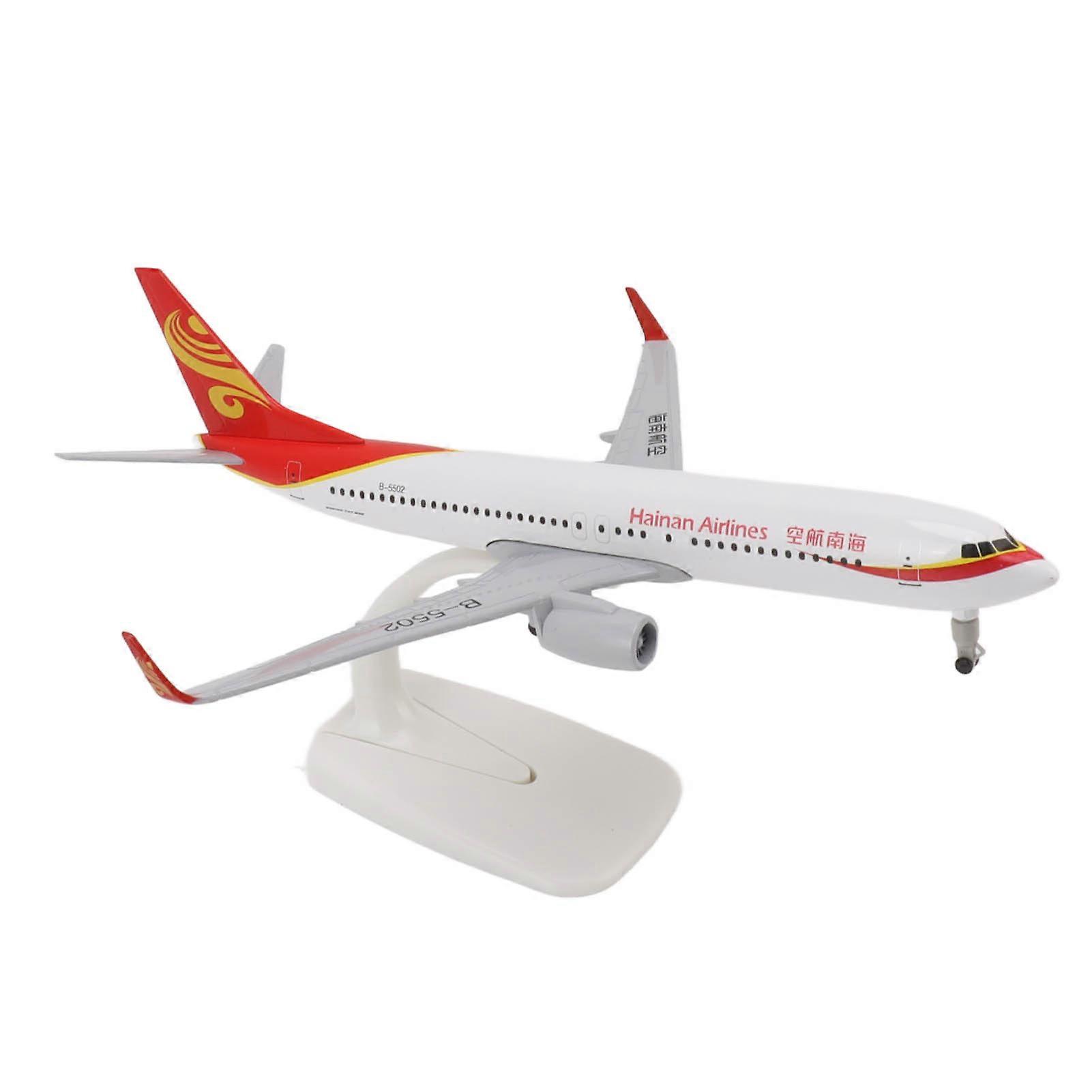 737 Airplane Model Toy Crafted Decoration Plane Model Toy With Wheel ...