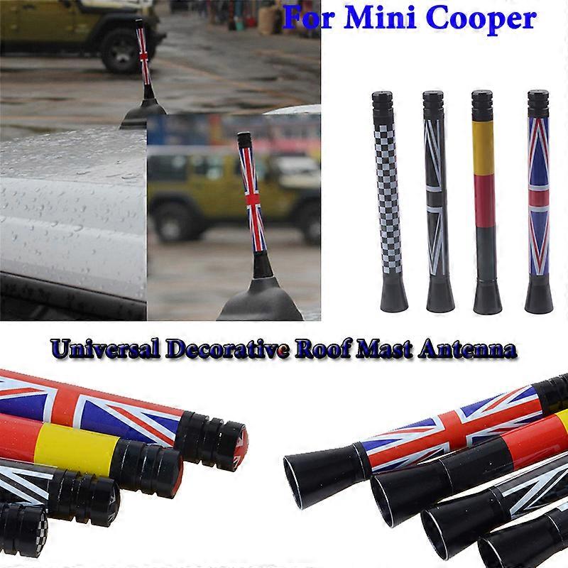 Universal Decorative Roof Mast Antenna National Flag Pattern Short ...