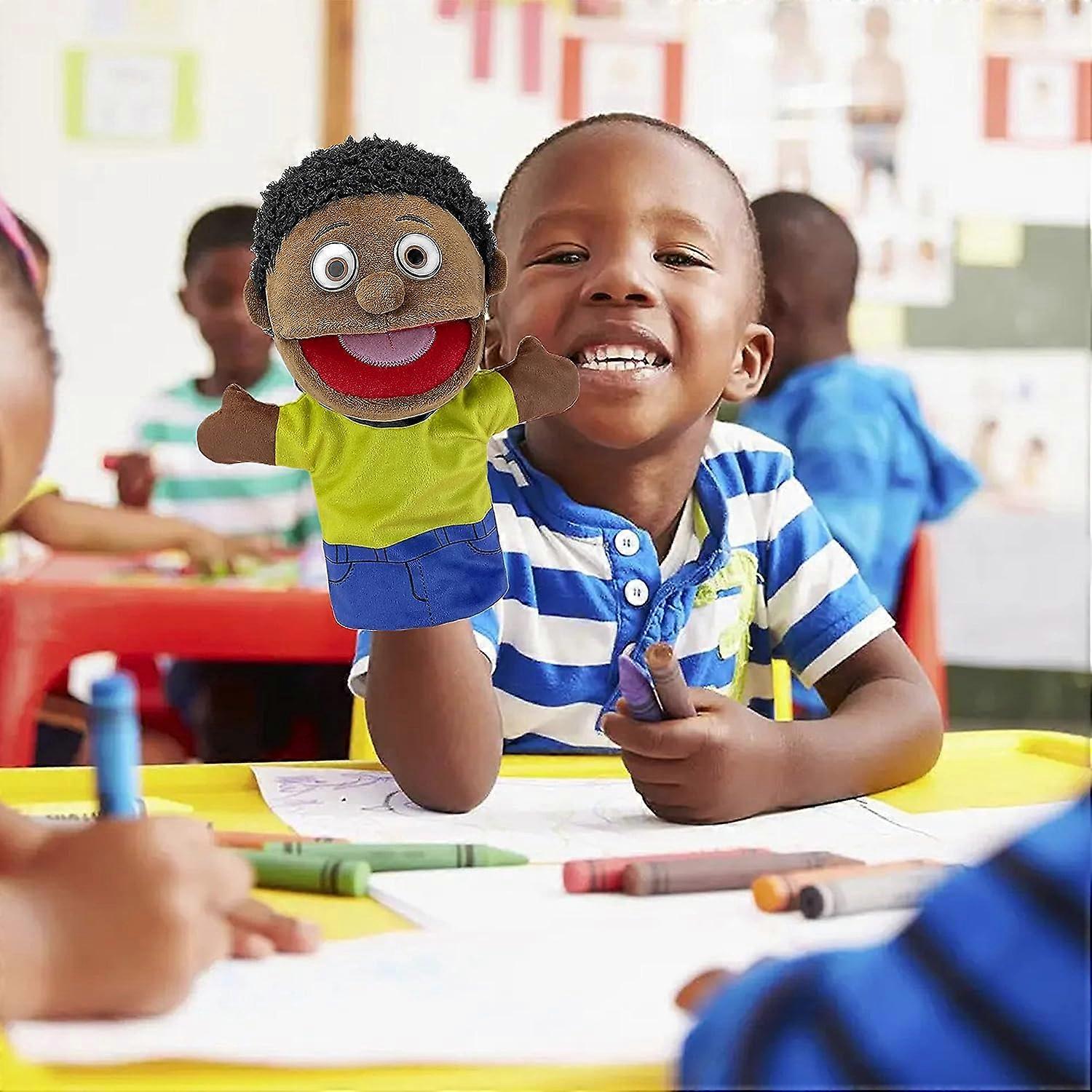 Family Hand Puppets,Puppets for Kids Role Paly Family Members 13.4 INCH ...