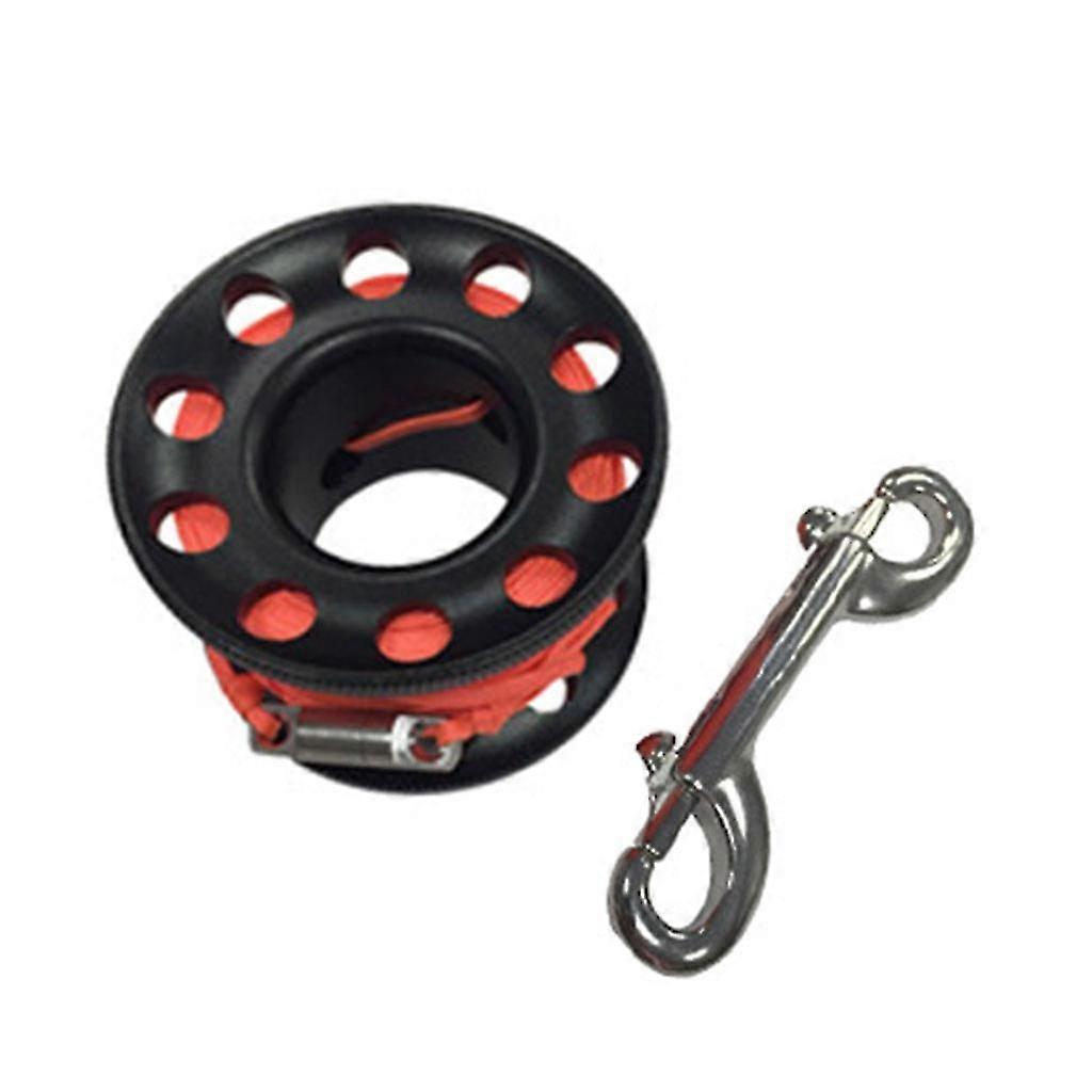 Scuba Diving Finger Spool Reel With 30m Guide Line Diving Spool Shaft ...
