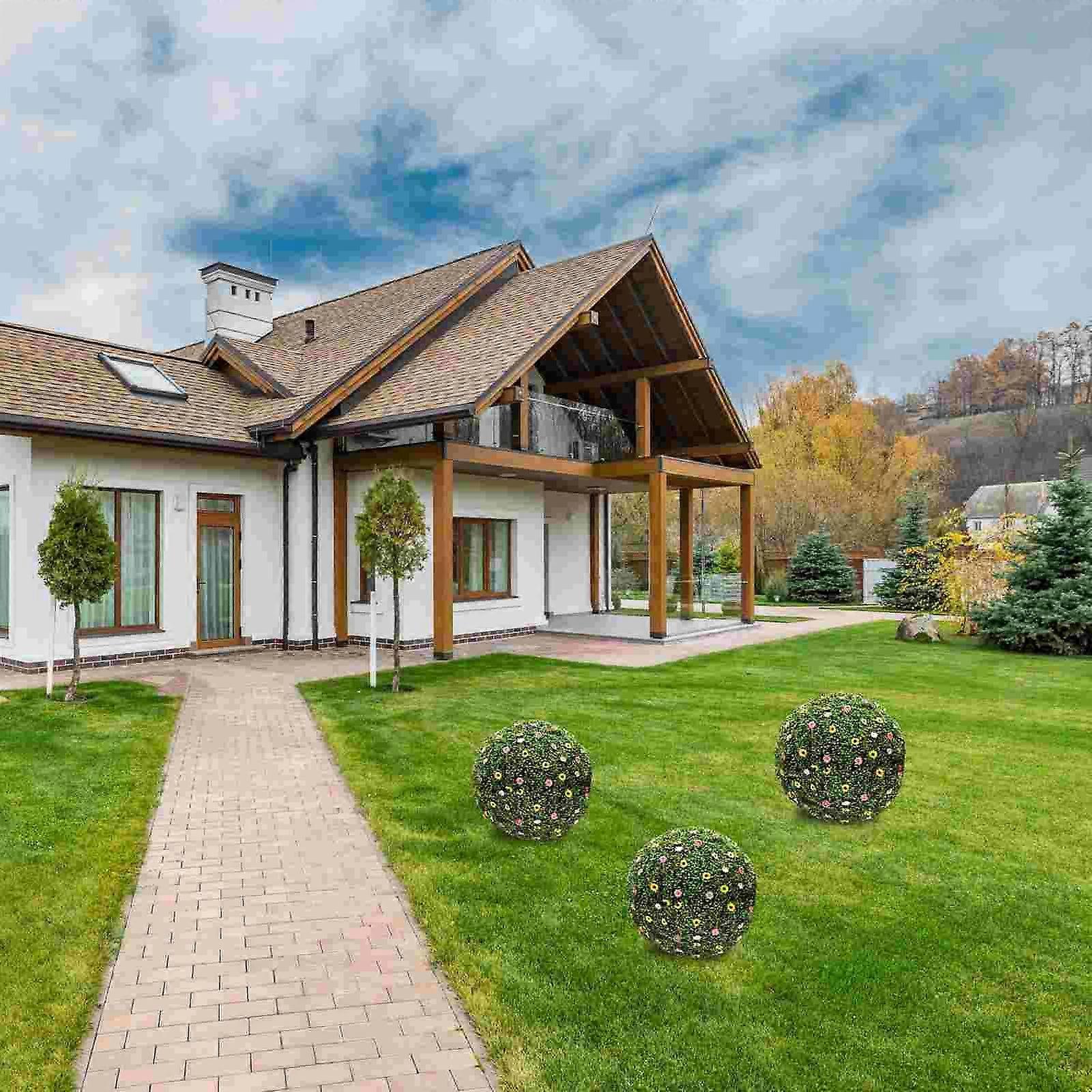 Ball Plant Topiary Frame Flower Grass Cage Rack Artificial Diy Holder ...