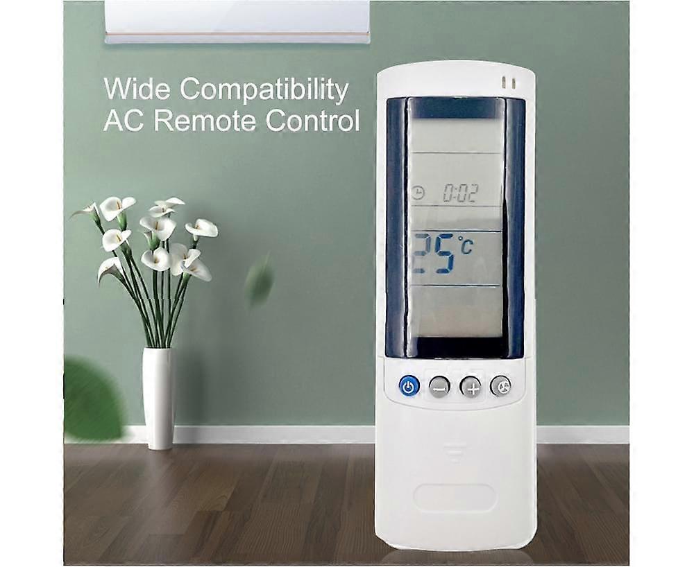 RC08C Air Conditioner Remote Control Battery Operated Replacement ON ...