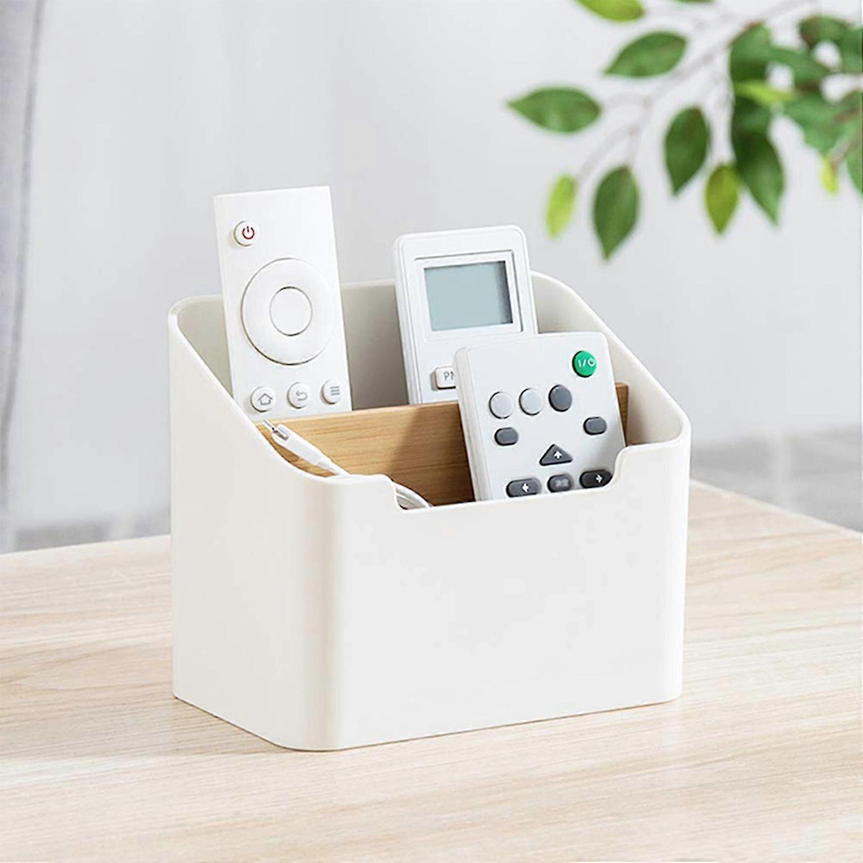 3x Remote Control Holder Desk Storage Organizer Box Container For Desk ...