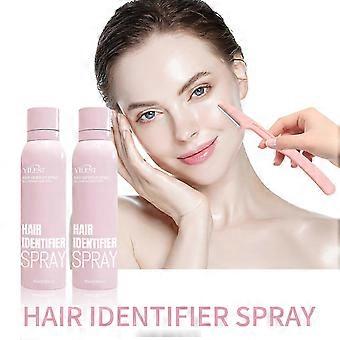 2x Hair Identifier Spray Dermaplaning Spray Powder For Facial Hair ...