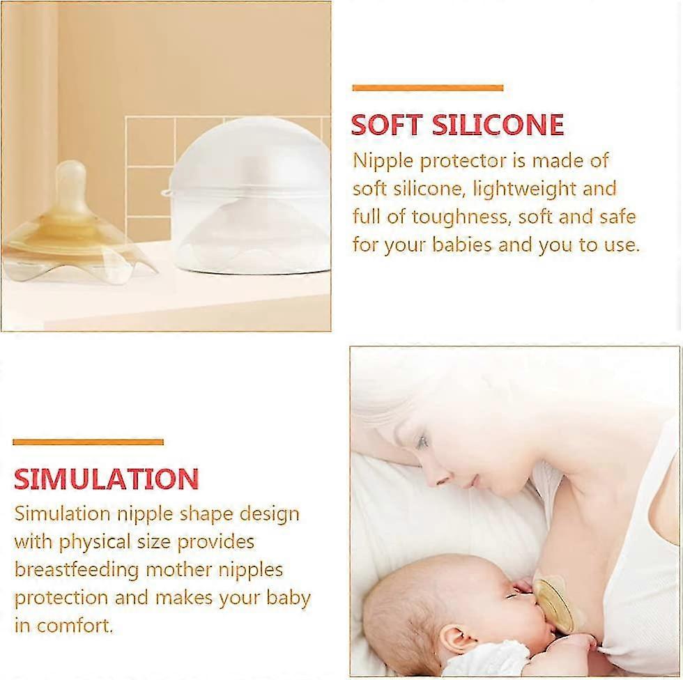 Nipple Shield Breastfeeding Nipple For Pacifier Or Breast Shield Safe ...