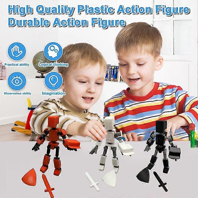 Action Figure，Action Figure 3D Printed Multi-Jointed Movable Figure ...
