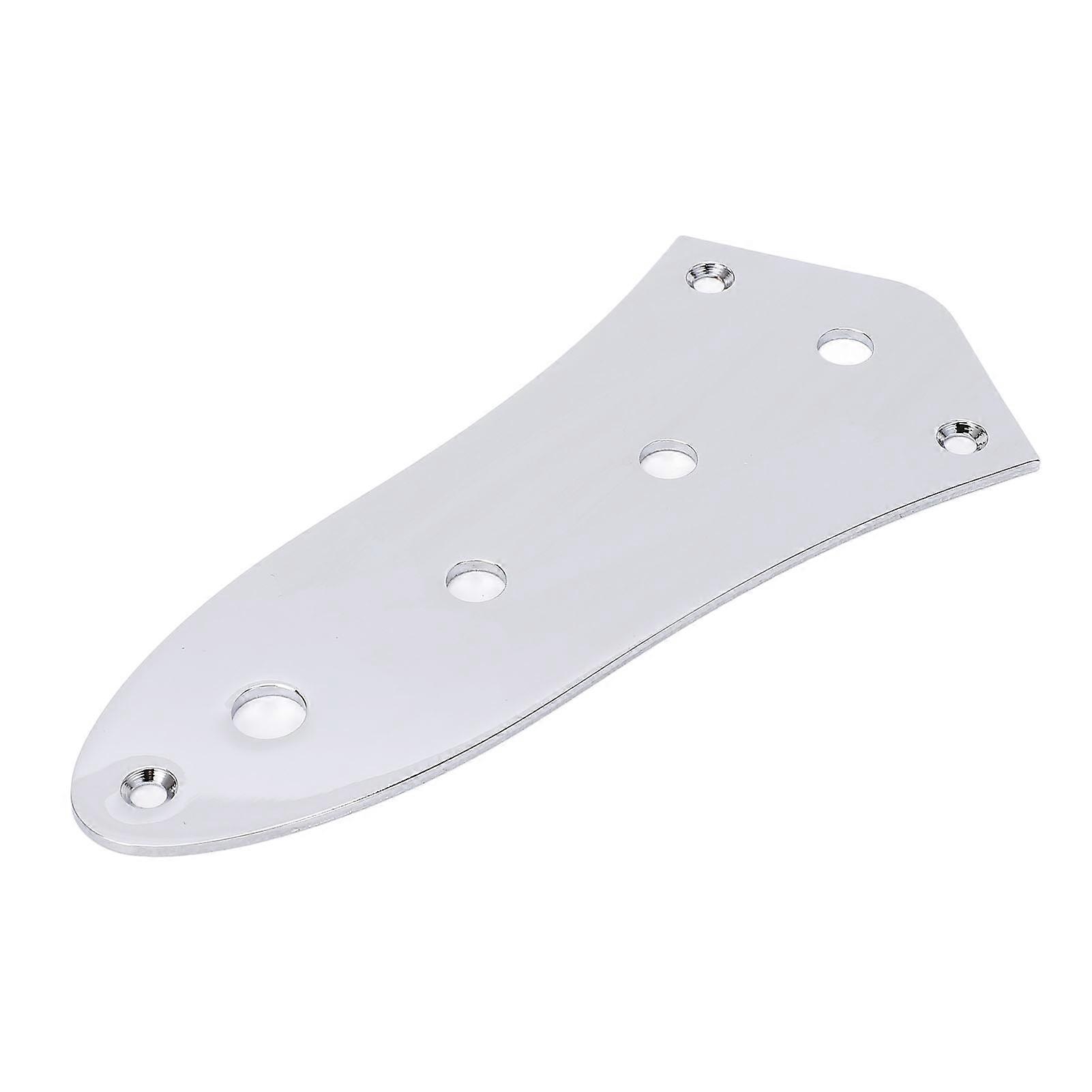 Jazz Bass Control Plate 4 Hole Blank Steel Metal Replacement for ...