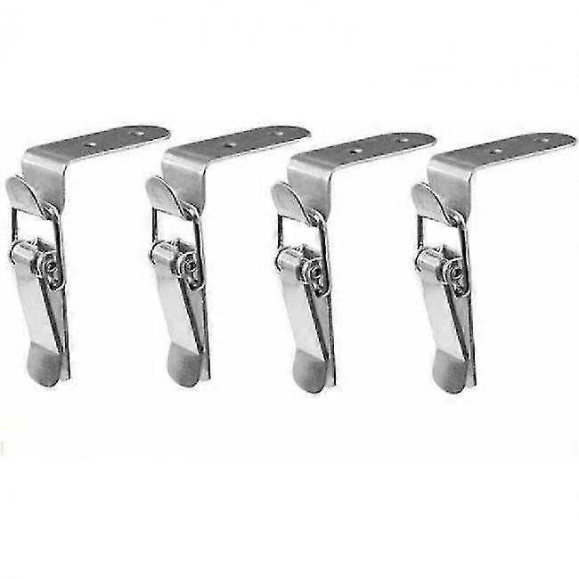 4Pcs Toggle Latch, Lever Latch Spring Loaded Latch Toggle Stainless ...