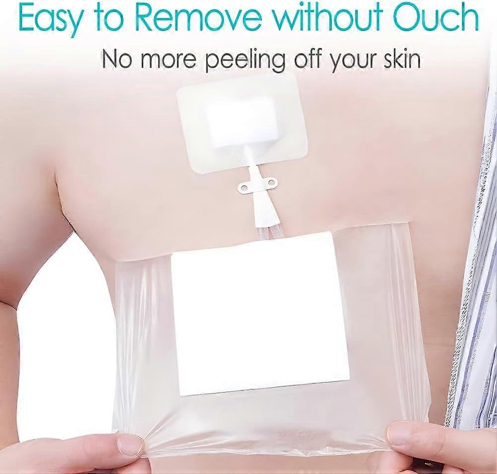 10"x12" Waterproof Shower Cover Incision Bandages for Large Wound with ...