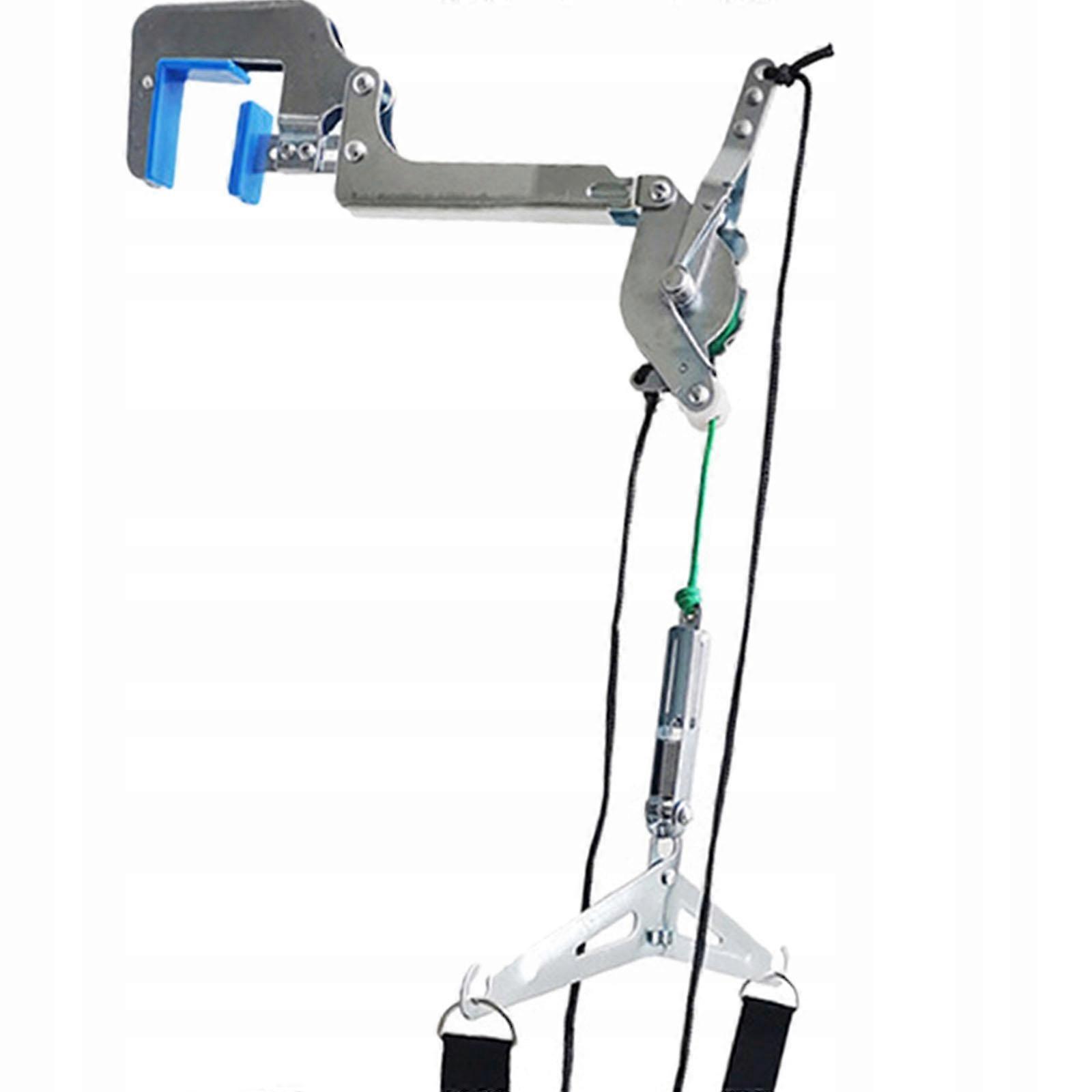 Cervical Traction Device Adjustable Overhead Traction Stretcher ...